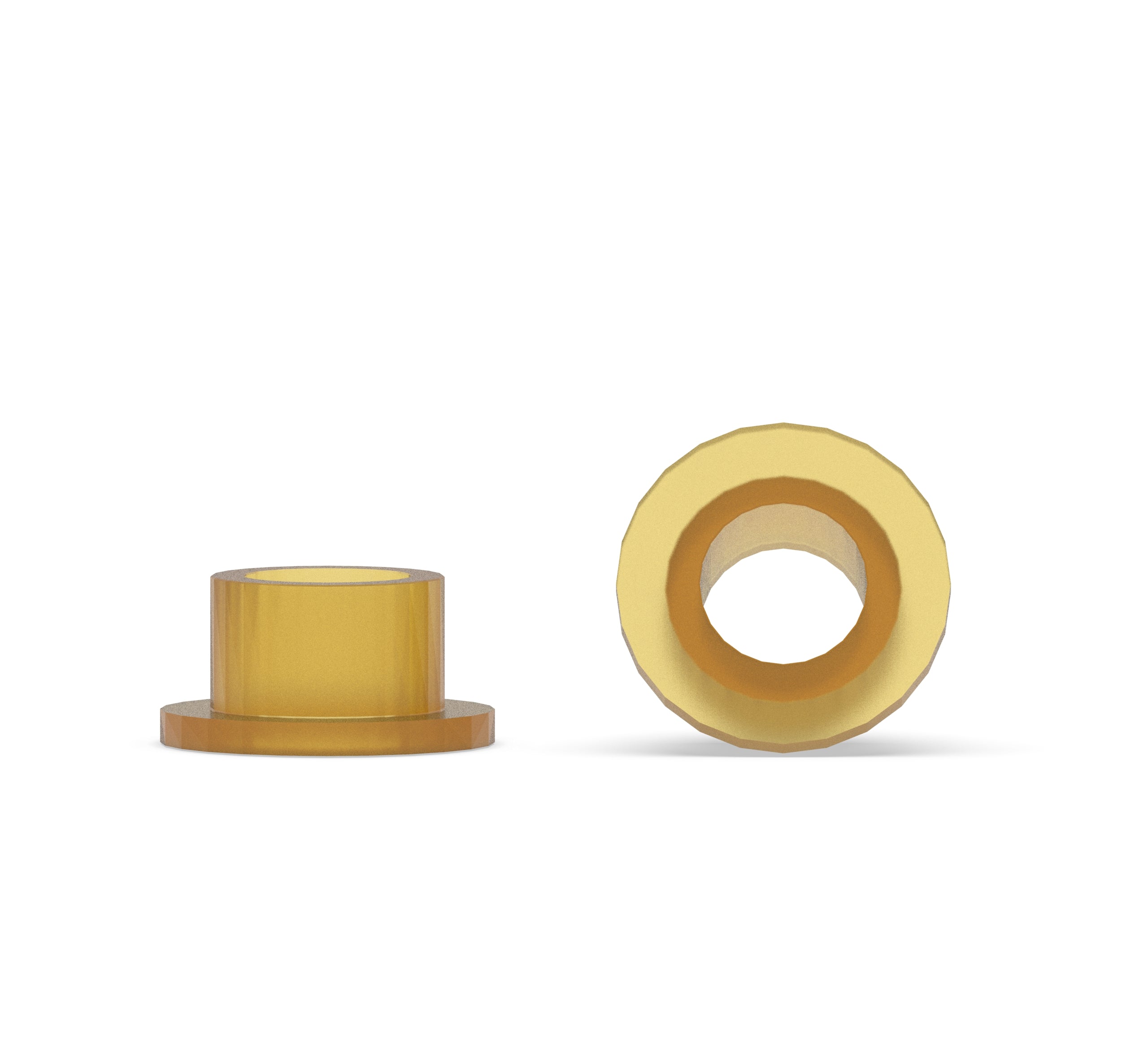 Polyetherimide (PEI) Custom Manufactured Flanged Bushings – High ...