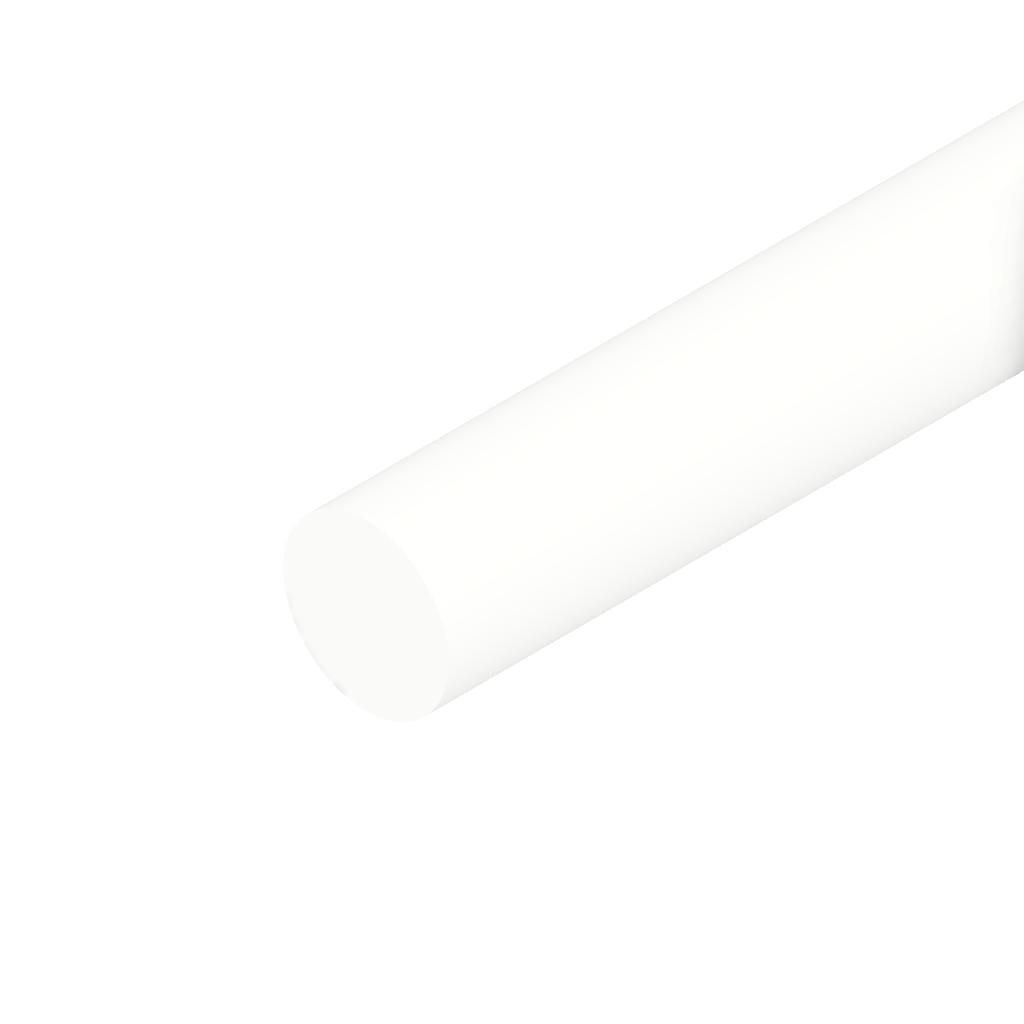 PTFE (Teflon) Stång/Bar utan fyllning – High Performance Polymer